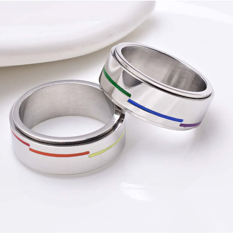 Pride Ring | Gay, Bisexual, Transgender Rings & more LGBT+ Rings!