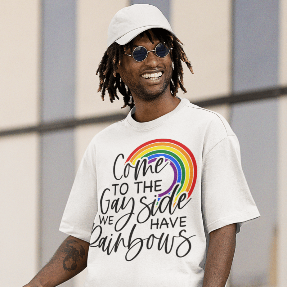 Come To The Gay Side | LGBT+ Merch | Unisex Gay Pride T-Shirt